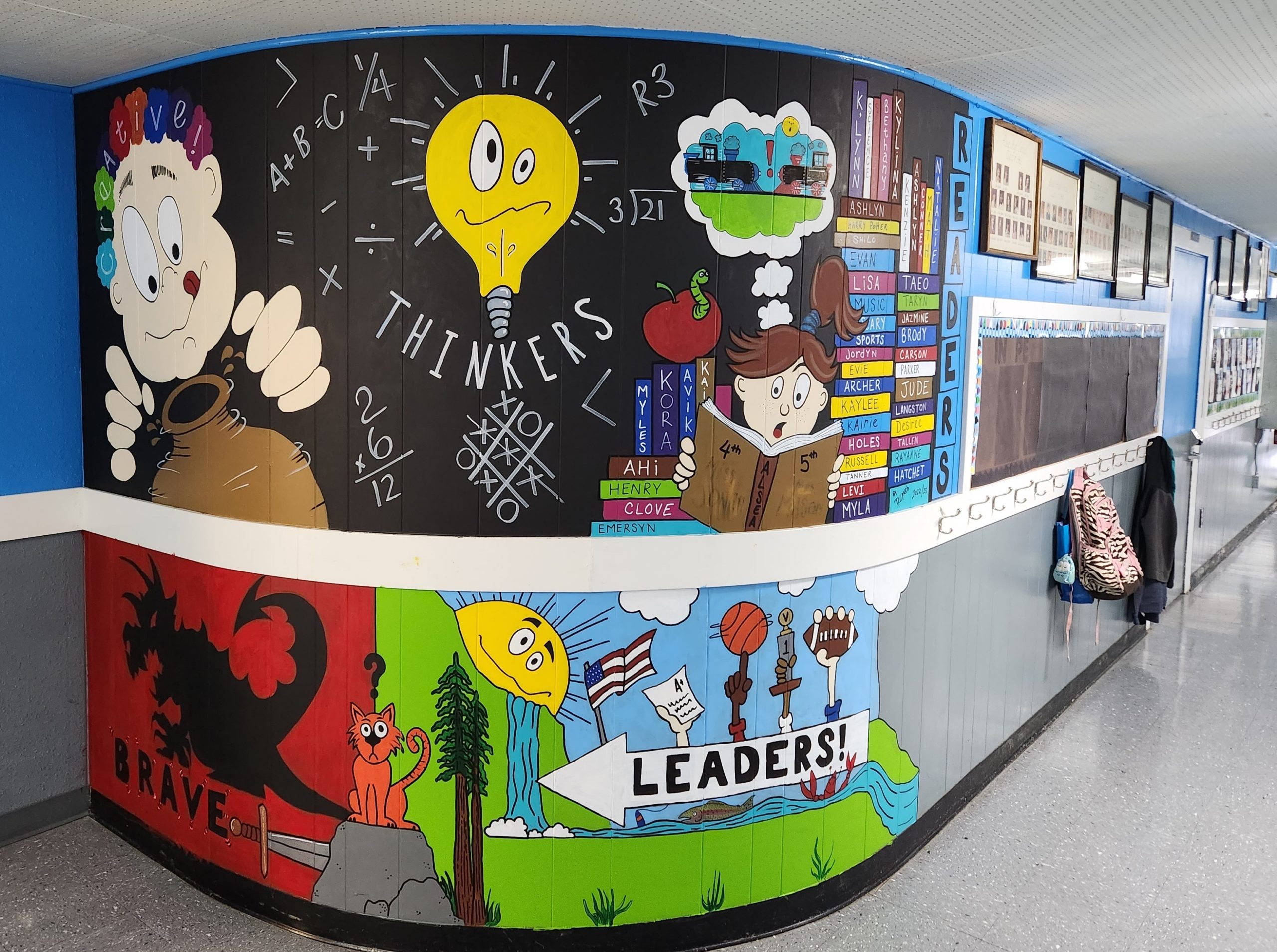 Alsea Schools column: Hallway mural project completed - Philomath News
