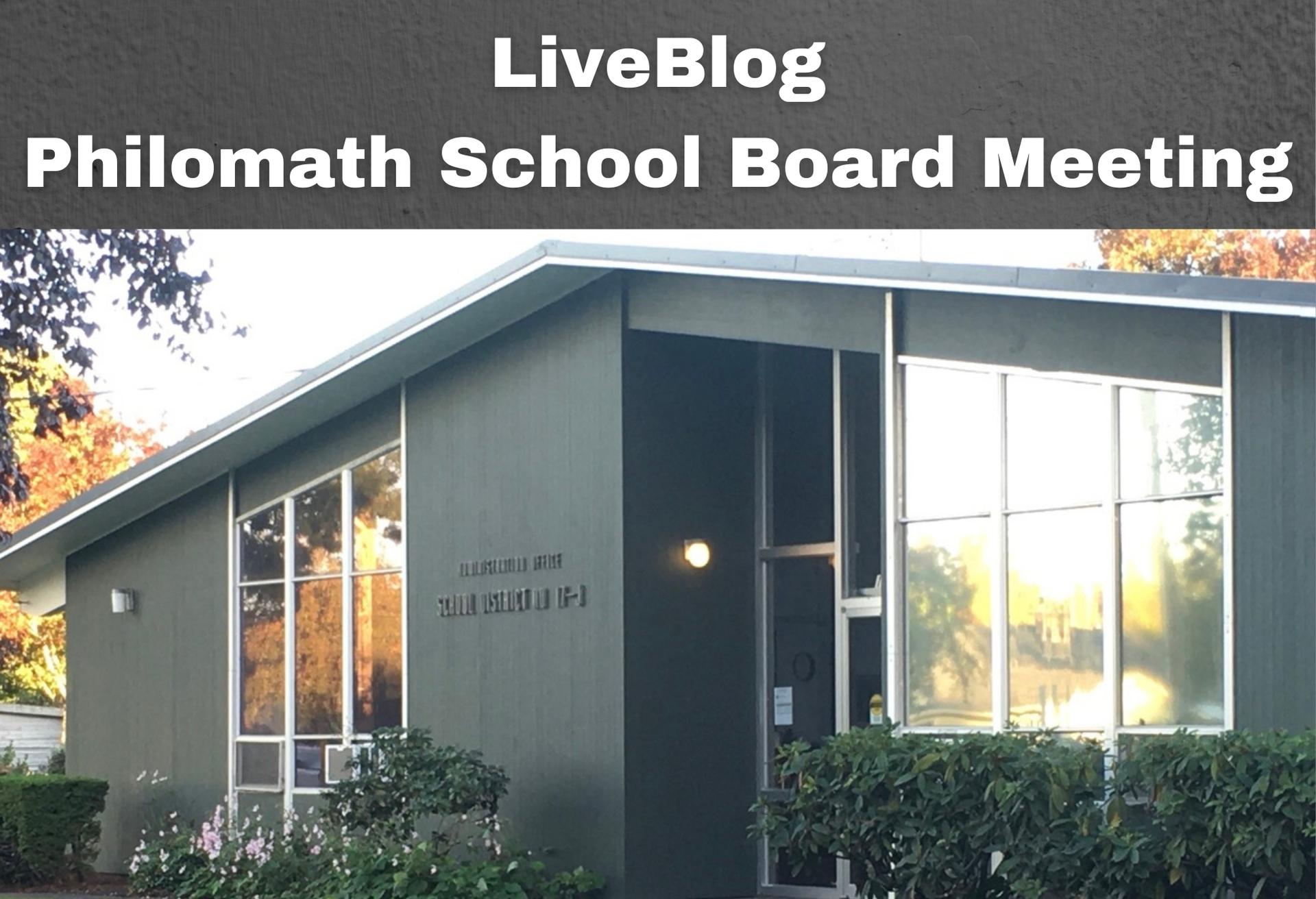 LiveBlog: Philomath School Board Meeting (4/20/23) - Philomath News