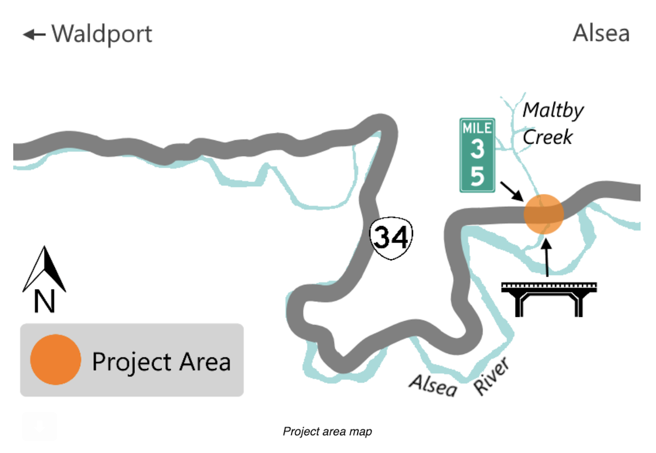 Highway 34’s Maltby Creek Bridge project to begin - Philomath News