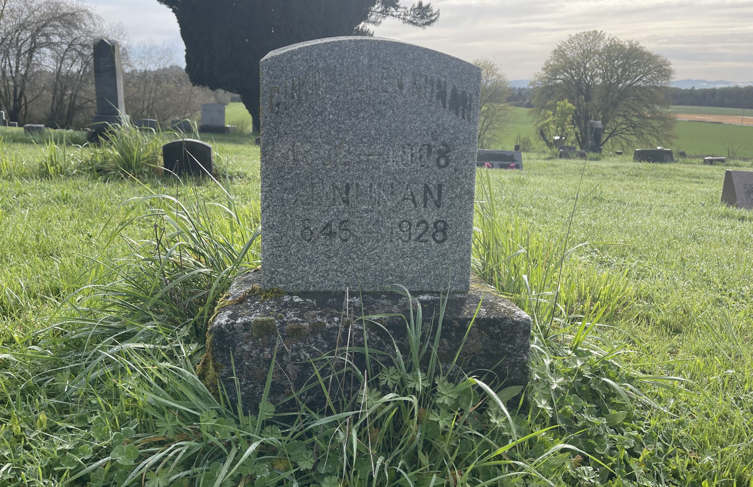 Mount Union Stories: Jerry Nunan (1846-1928) - Philomath News