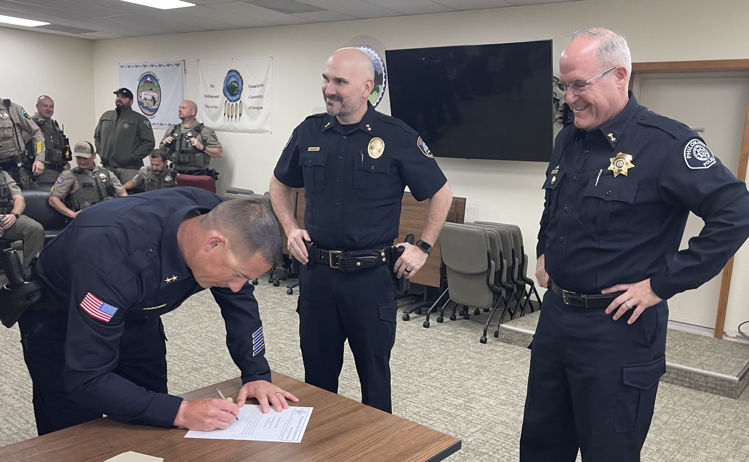 New police chief officially in place at Philomath - Philomath News