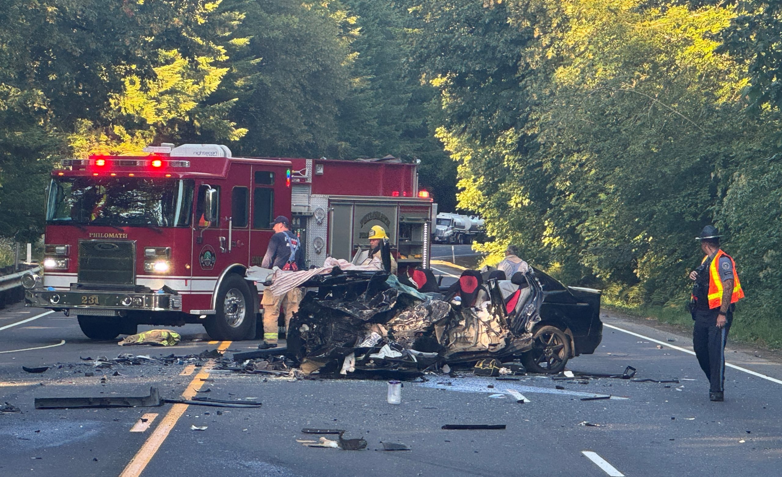 Two killed in head-on collision on Highway 20 - Philomath News