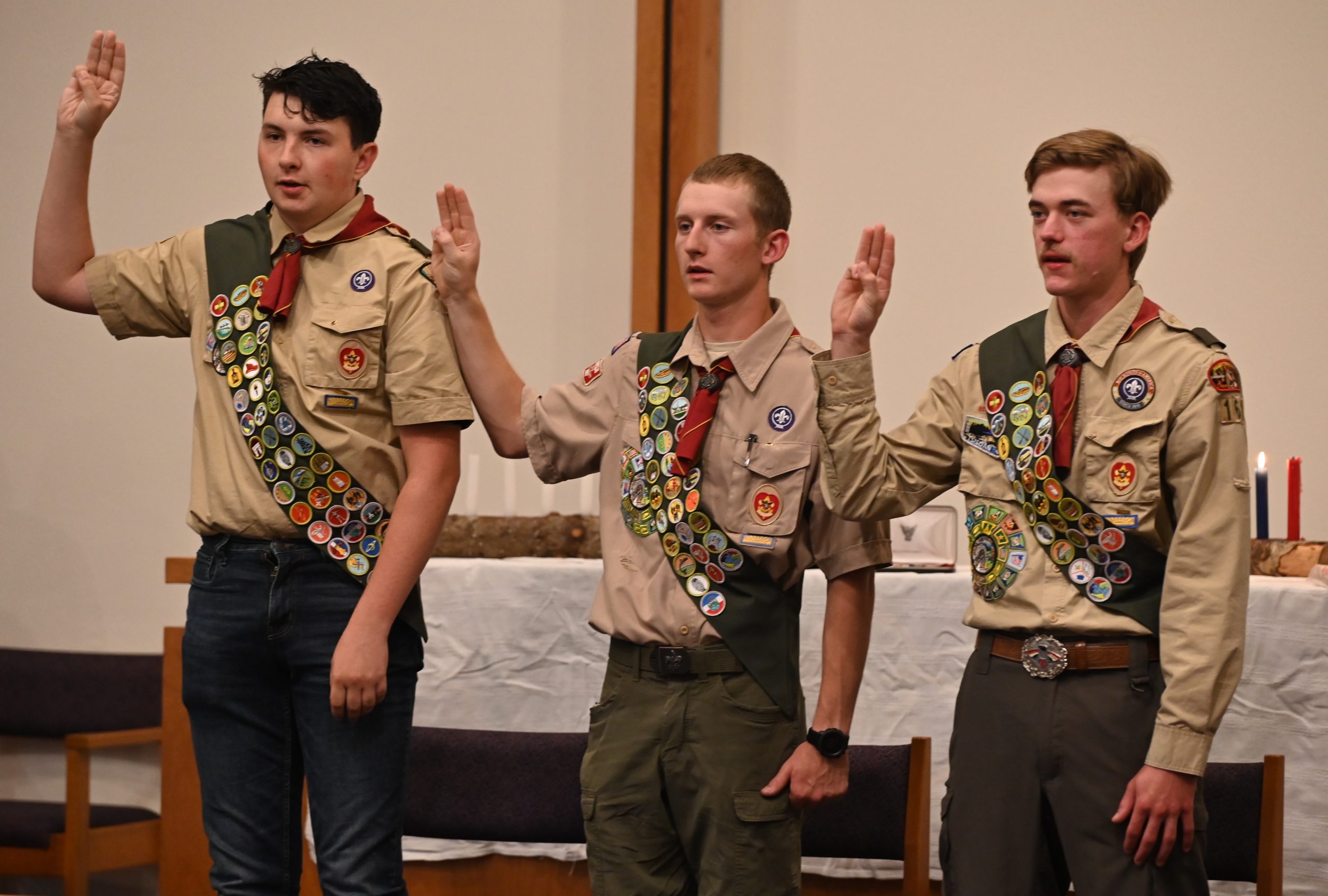 Troop 161 celebrates trio of Eagle Scouts - Philomath News