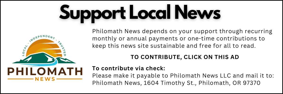 Volume 7, Number 8, January 10, 2026 - Philomath News