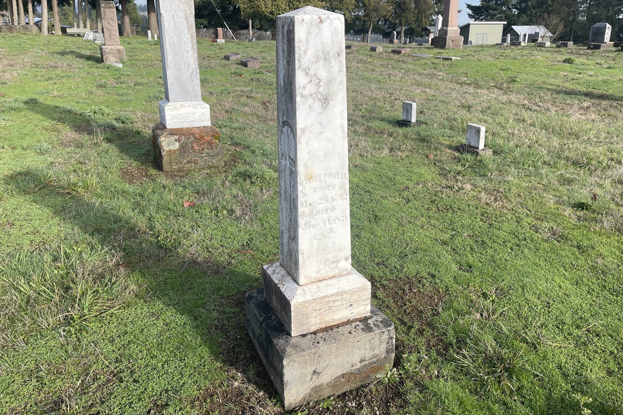 Mount Union Stories: Calvin Powell (1792-1871) - Philomath News