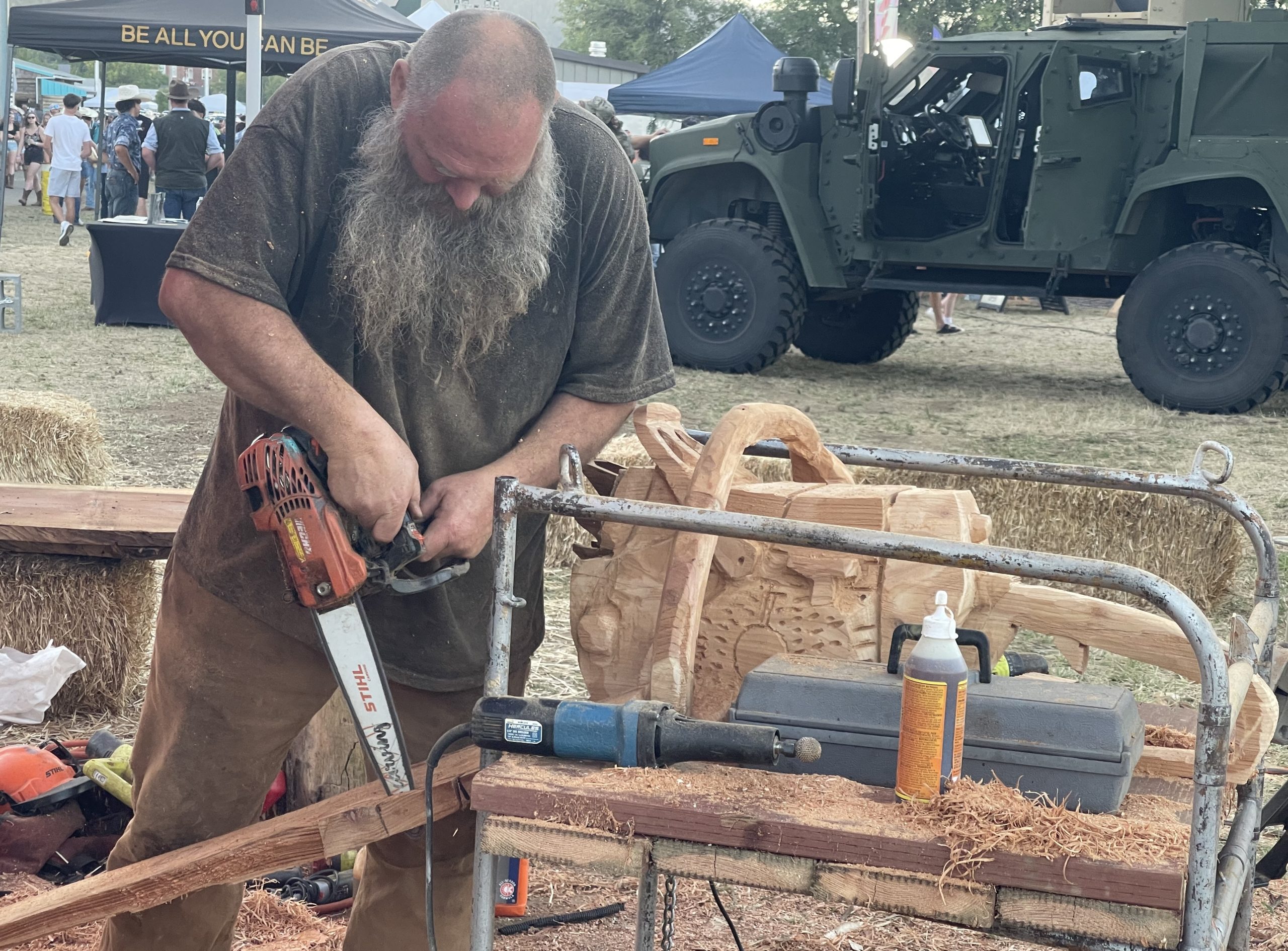 Three Things: Chainsaw carving, fireworks ban and ‘Philomath moment ...