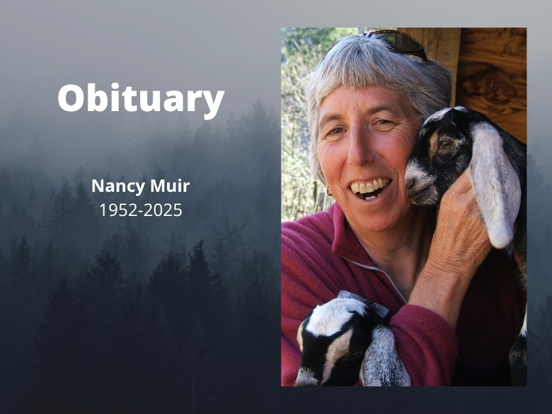 Obituary: Nancy Carol Kaplan Muir (1952-2025) - Philomath News