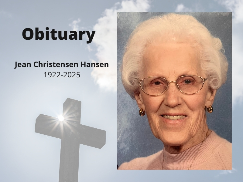 Obituary: Jean Christensen Hansen (1922-2025) - Philomath News