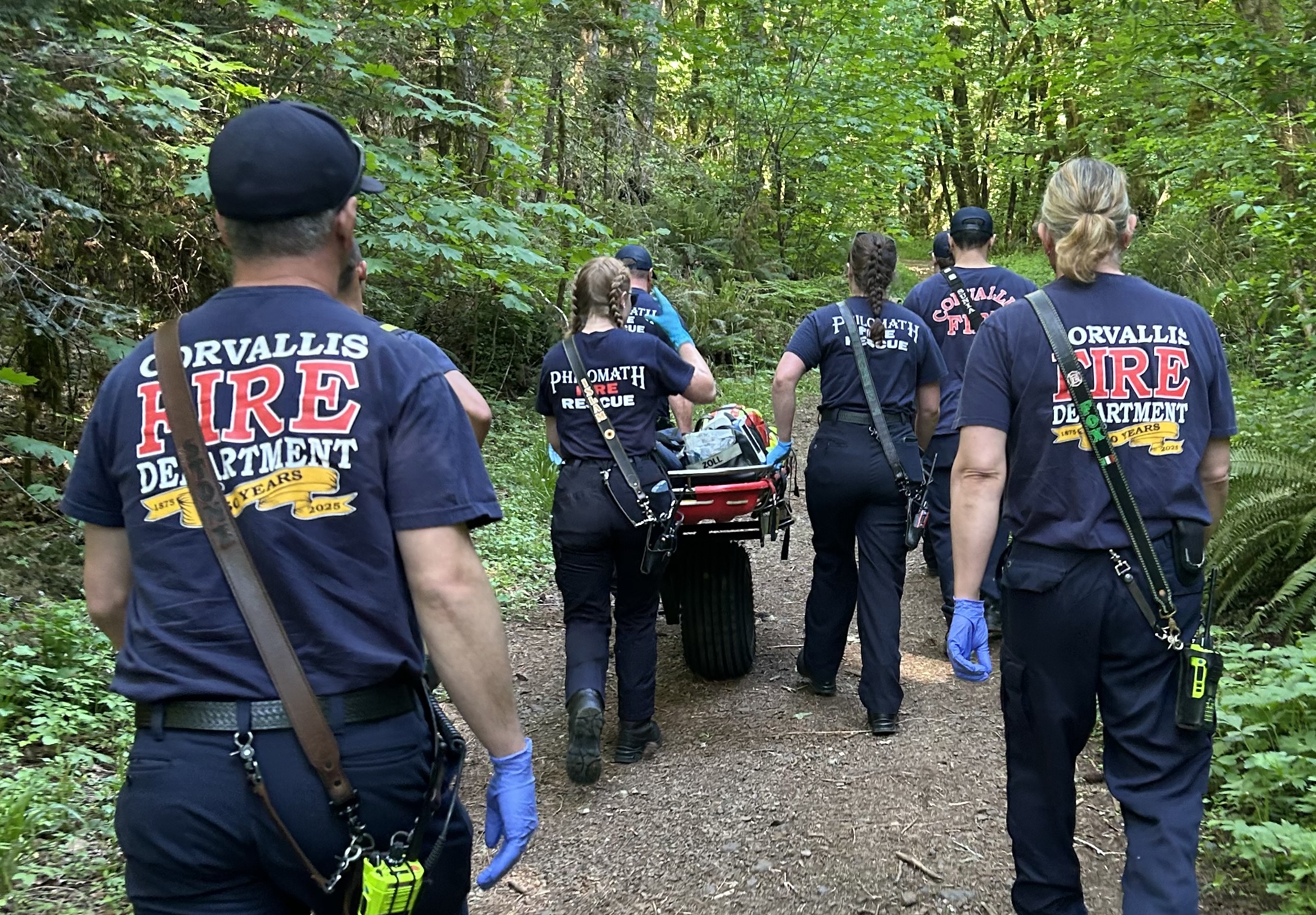 Fire and Rescue Calls: Assisting with hiker rescue at Beazell among ...