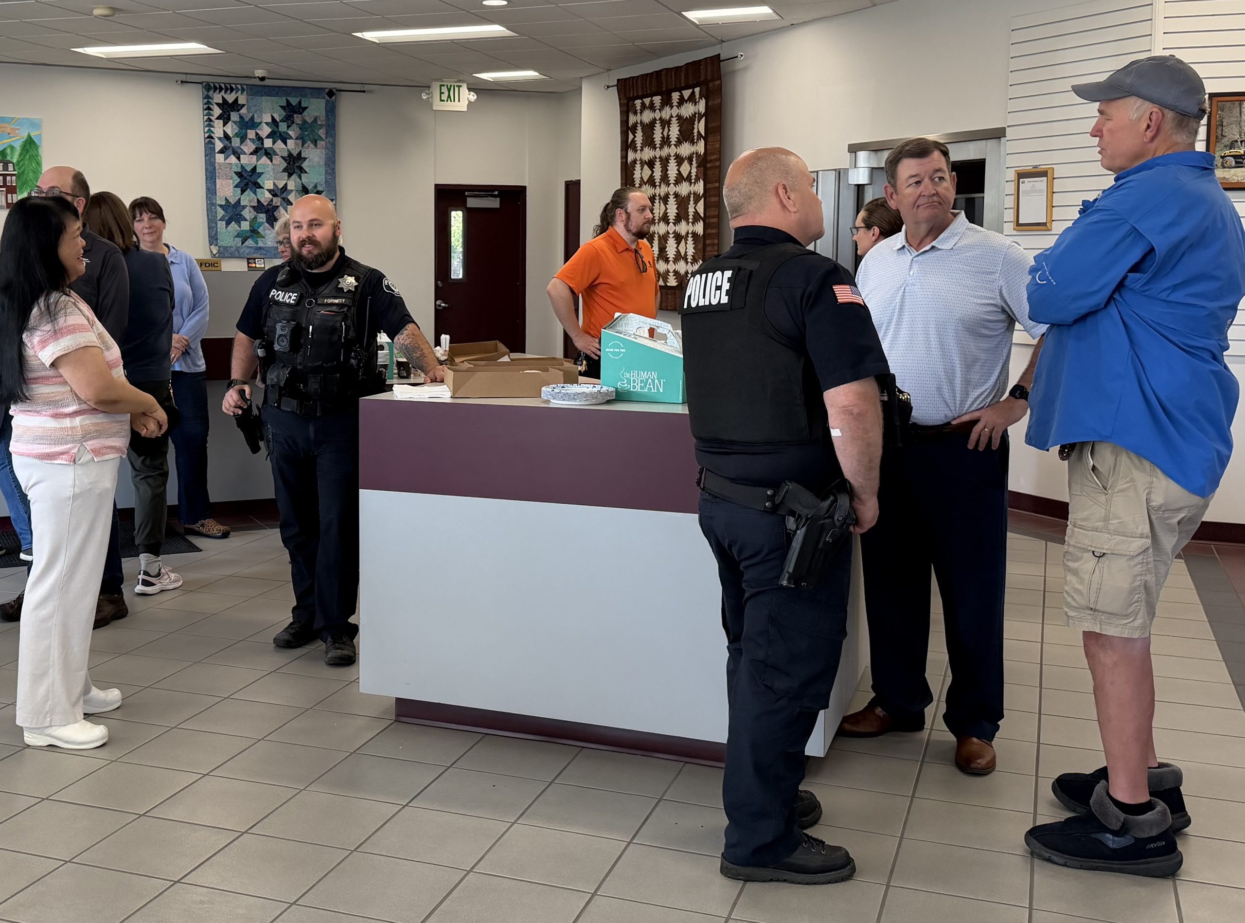 Coffee, doughnuts and conversation: Local bank hosts return of Coffee ...